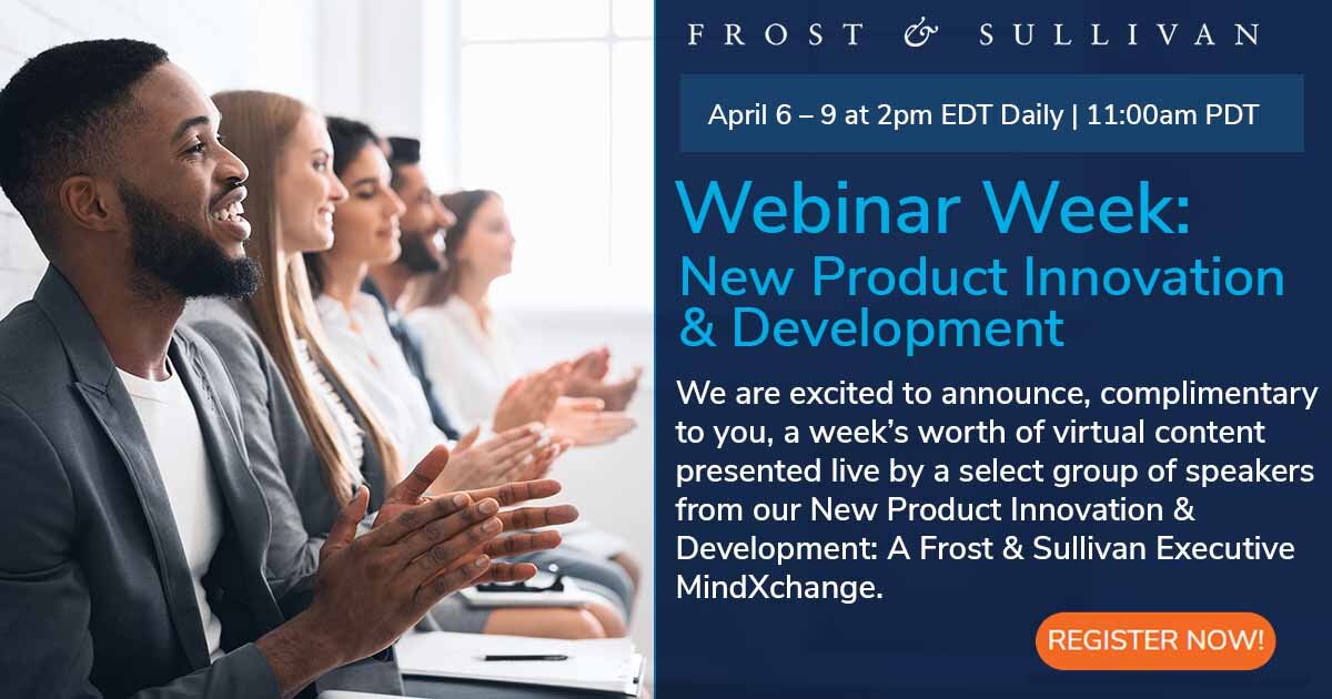 Webinar Week | New Product Innovation & Development | Frost & Sullivan