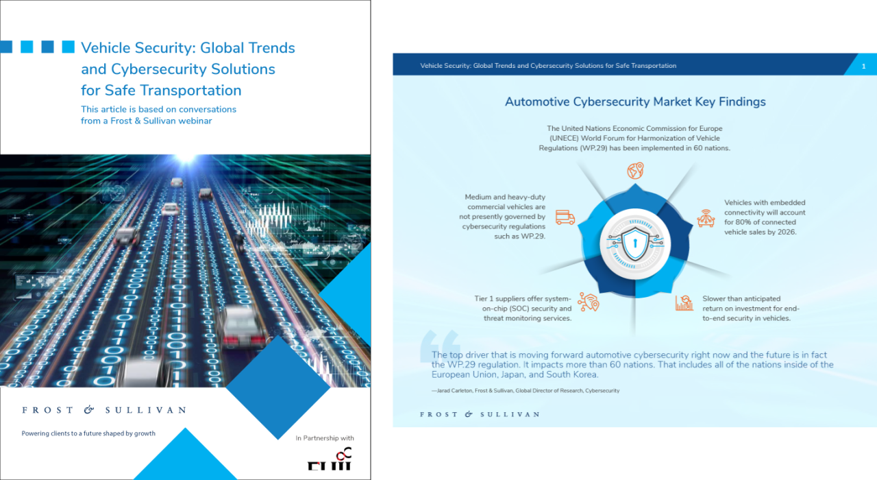 Vehicle Security: Global Trends and Cybersecurity Solutions